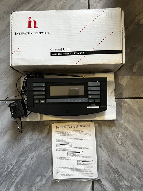 RARE VINTAGE GAMING Interactive Control Unit Network SEGA IN BOX ...