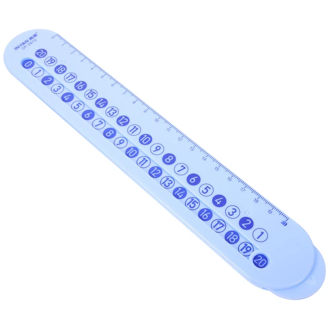 MATH LEARNING NUMBER Matching Ruler Addition Subtraction Ruler Number ...