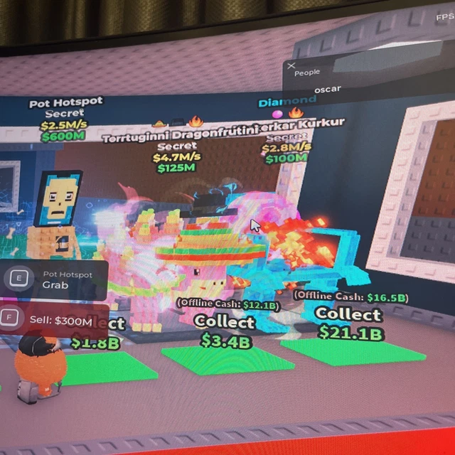 RARE SECRET PET bundle steal a brainrot cheap fast delivery very sab £4 ...