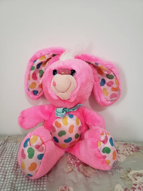 VINTAGE KENNER 1989 Hallmark Yum Yums Jelly Bean Bunny Rabbit Plush 12 ...