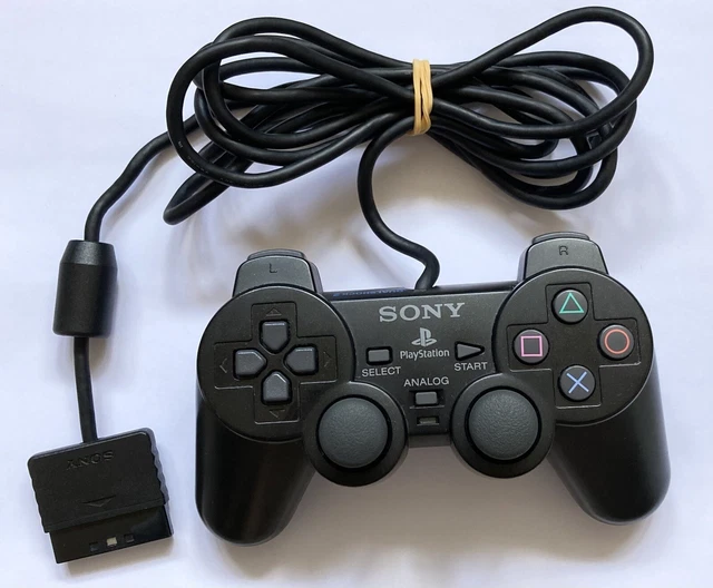 MANETTE SONY PLAYSTATION 2 PS2 DualShock 2 Analog - Officiel - SCPH-10100 - PAL EUR 19,90 ...