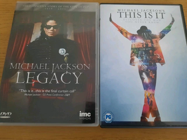 MICHAEL JACKSON LEGACY & This Is It DVD Bundle. Cheap With Free UK ...