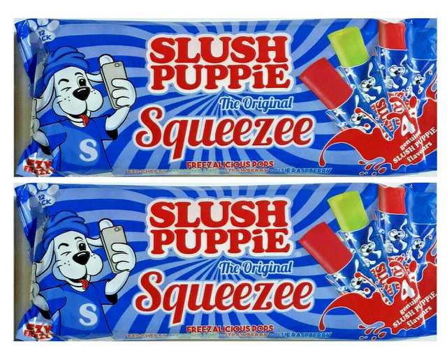 2 X SLUSH Puppie Ice Pops, ice lollies, 2 x 10 Pack Slush Puppie Ice ...