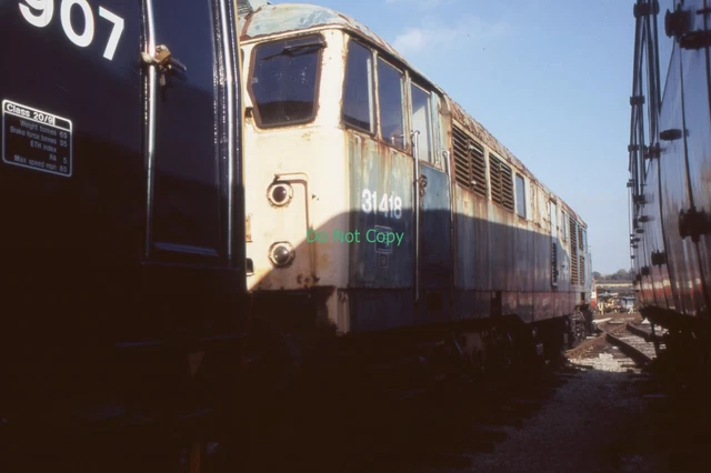 F78 35MM SLIDE Class 31 31418 Swanwick c.2007 £3.54 - PicClick UK