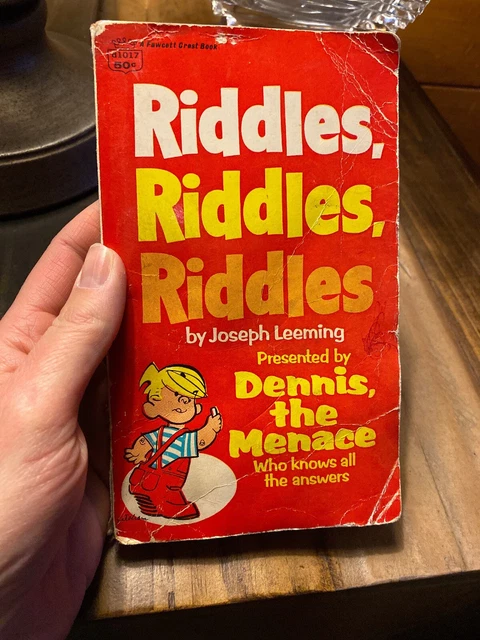 BANDE DESSINÉE DENNIS the Menace Riddles, Riddles, Riddles 1967 EUR 7 ...