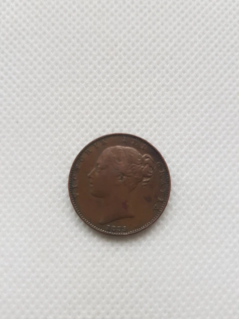 1839 QUEEN VICTORIA Isle Of Man Farthing Coin £63.07 - PicClick UK