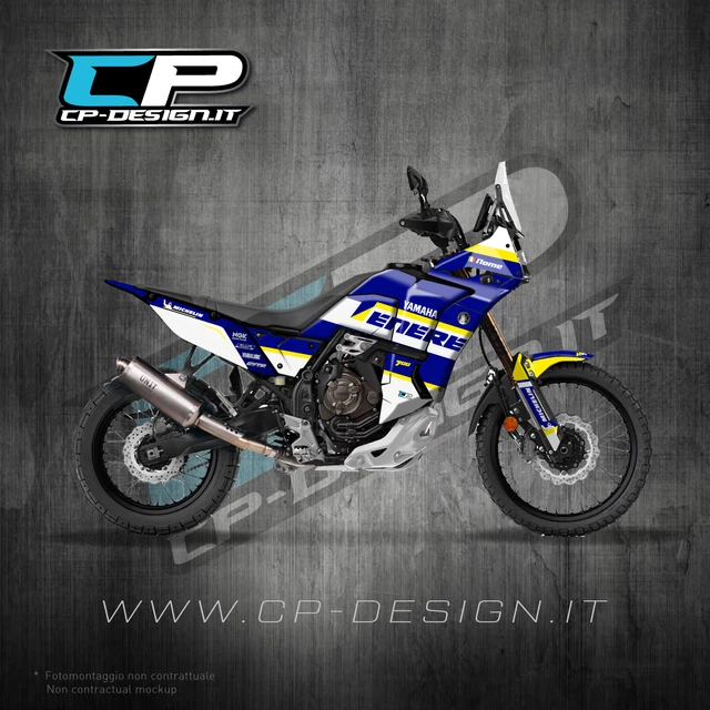 KIT GRAFICHE PER YAMAHA Tenere 700 World Raid 2022 Rally Race Stickers ...