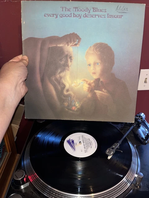 THE MOODY BLUES Every Good Boy Deserves Favour Album. 1971 Threshold ...