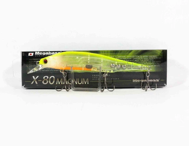 MEGABASS X-80 MAGNUM Naufrage Leurre GLX Skelton Chart Back (7192) EUR 26,04 - PicClick FR