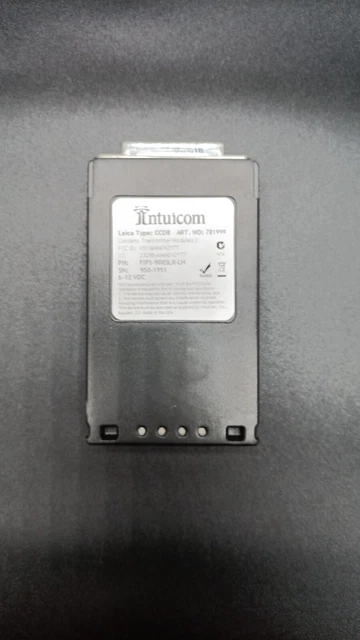 LEICA CCD8 INTUICOM Gps Radio Fip1-900Slr-Lh $250.00 - PicClick CA