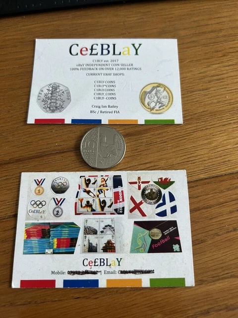 RARE NIFC 2025 KING CHARLES III UNC CAIPERCAILLIE 10p COIN. THU £4.45 ...