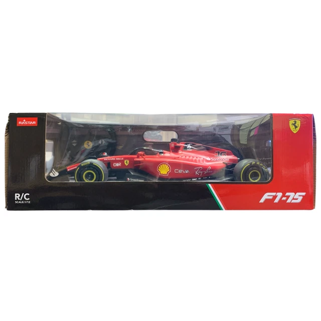 RASTAR FERRARI F1-75 1/12 Scale Model Formula One Remote Control Racing ...