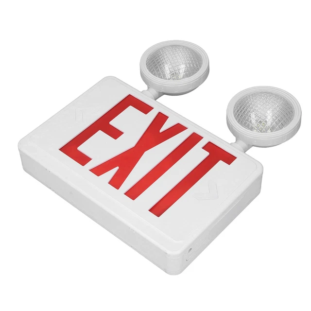 RED EXIT SIGN IP65 Water Proof Injection Molding Thermoplastic Housing ...