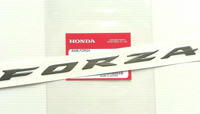 ORIGINAL HONDA-FORZA-3D-PVC EMBLEM/SCHRIFTZUG--21,5CM-STICKER-AUFKLEBER ...