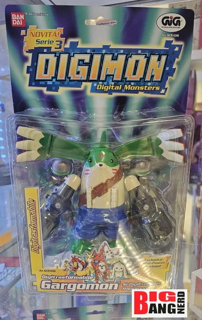 2001 DIGIMON DIGIVOLVING Limited Edition Gargomon Rapidmon Factory ...