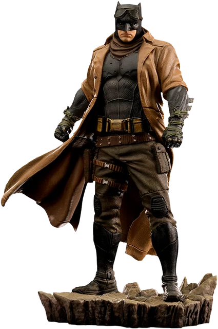ZACK SNYDER'S JUSTICE League Knightmare Batman 1/10 statue Iron Studios ...