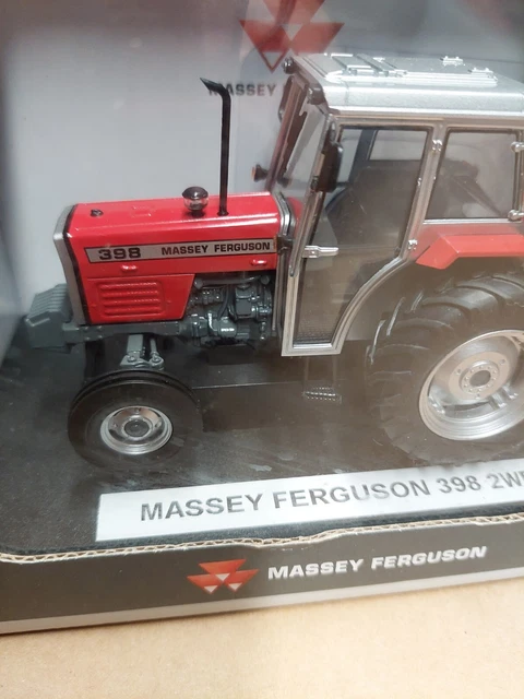 UNIVERSAL HOBBIES FARM Toys Massey Ferguson 398 2Wd Tractor 1/32 Scale ...
