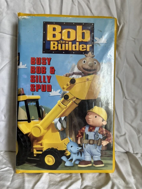 BOB THE BUILDER VHS: Busy Bob & Silly Spud - Kid favourite! Clamshell ...