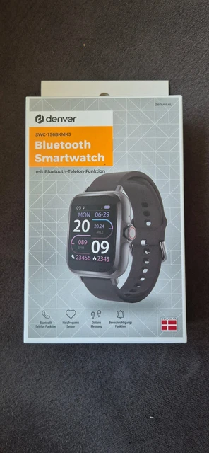 DENVER SWC-156BKMK3 BLUETOOTH Smart Watch NEUWARE! EUR 12,99 - PicClick DE