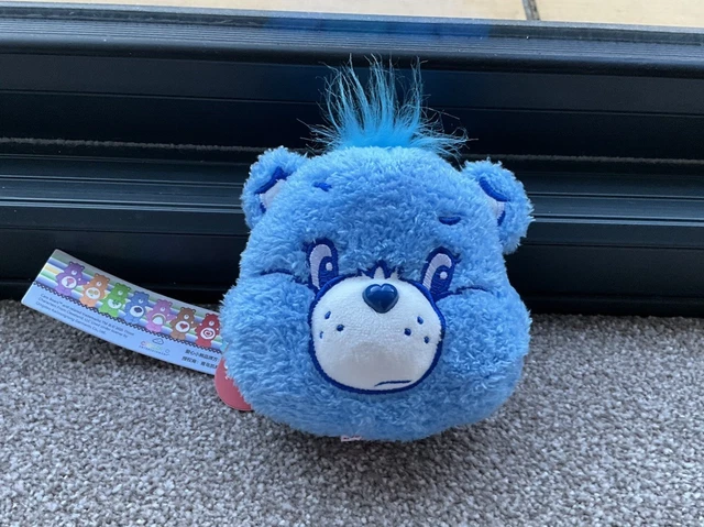 LICENSED CARE BEST. Plush Grumpy Bear Purse With A Carabena Charm Clip ...