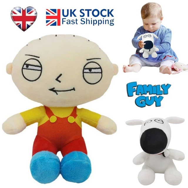 LARGE FAMILY GUY Stewie Griffin Red Overalls Plush Stuffed Toy Cute ...