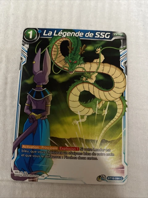 CARTE DRAGON BALL Super Card Game La Légende De SSG BT16-044 C EUR 1,00 - PicClick FR
