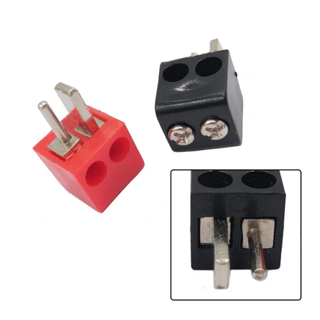 BRAND NEW PLUG Connector Wire Connectors Red & Black DIN Hi-Fi Speaker ...