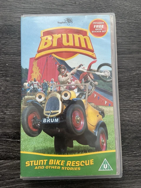 BRUM - VHS Video - Stunt Bike Rescue And Other Stories £12.99 - PicClick UK