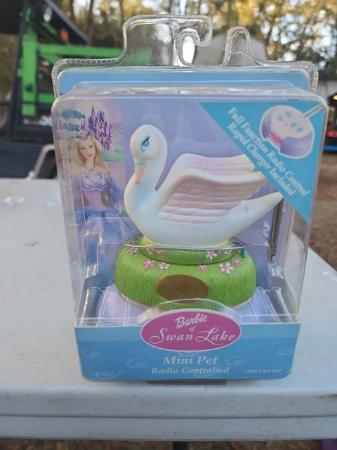 BARBIE OF SWAN Lake Radio Controlled Mini Pet Swan SL-235 2003 Mattel ...