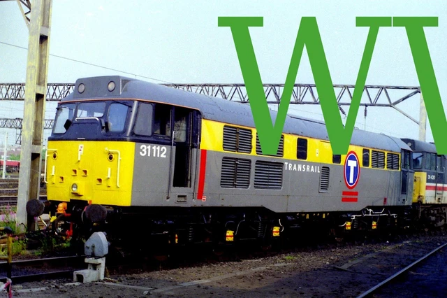 UK RAILWAYS 35MM COLOUR NEGATIVE: 31112 at BESCOT DEPOT 9-7-1995 £2.99 ...