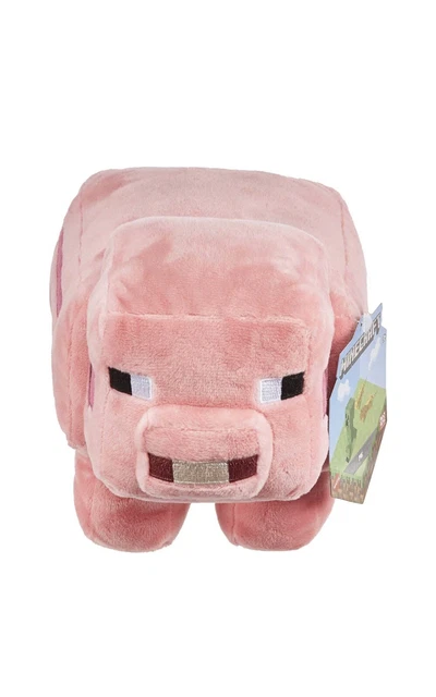 MATTEL MINECRAFT PIG 20cm Plush Toy Officially Licensed Pig Plush Toy ...