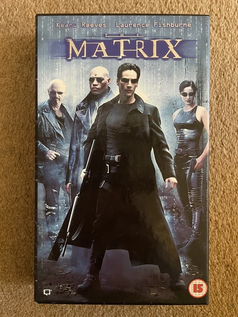 THE MATRIX LIMITED Edition 1999 VHS Video Card Boxed Version- Keanu ...