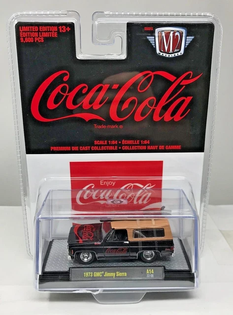 MACHINES M2 2022 Coca Cola 1973 Gmc Jimmy Sierra A14 22-08 Sg EUR 19,61 - PicClick FR