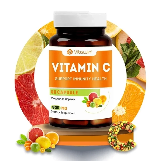 VITAWIN VITAMIN SUPPLEMENTS Vitamin C For Immunity - 60 Capsule £24.18 ...
