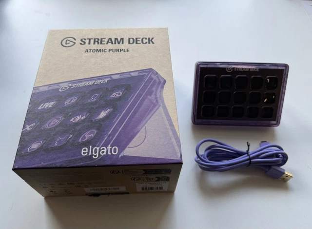 ELGATO STREAM DECK MK.2 Atomic Purple (limited edition) £99.52 ...
