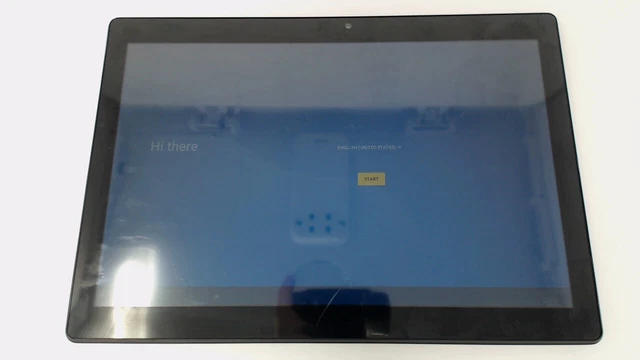 TABLET HOOZO A10D KTLA133 (Negra 32GB) Wifi VIDRIO MAL RAYADO/GRIETO ...