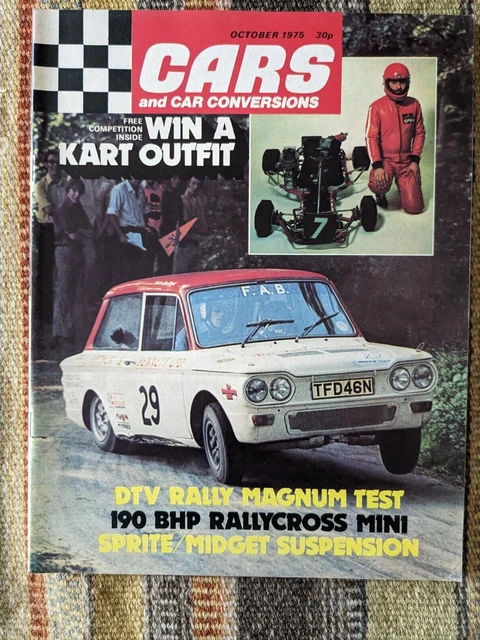 CARS AND CAR Conversions magazine Nov 1975 Vol12 No11 Imp Avenger XJ6 ...
