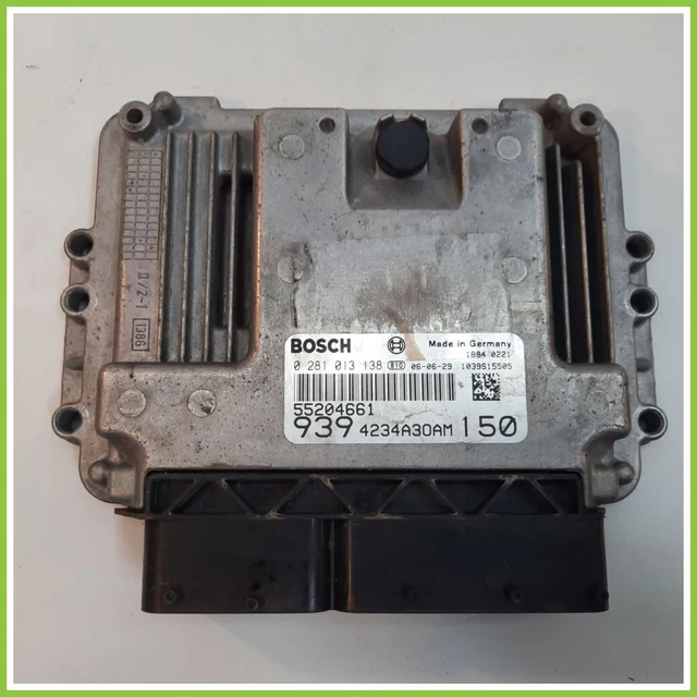 CENTRALINA MOTORE INIEZIONE ECU BOSCH ALFA ROMEO 159 X3/X9 1.9 16V JTDm 110kw EUR 109,99 ...