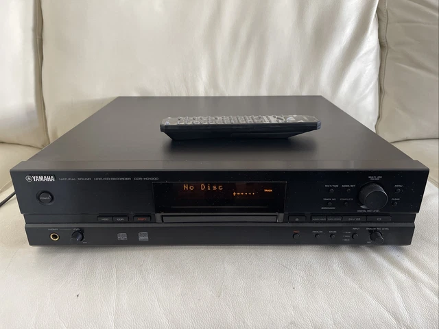 YAMAHA CDR-HD1000 HDD Recorder + CD Recorder + CD Player + FB - From ...