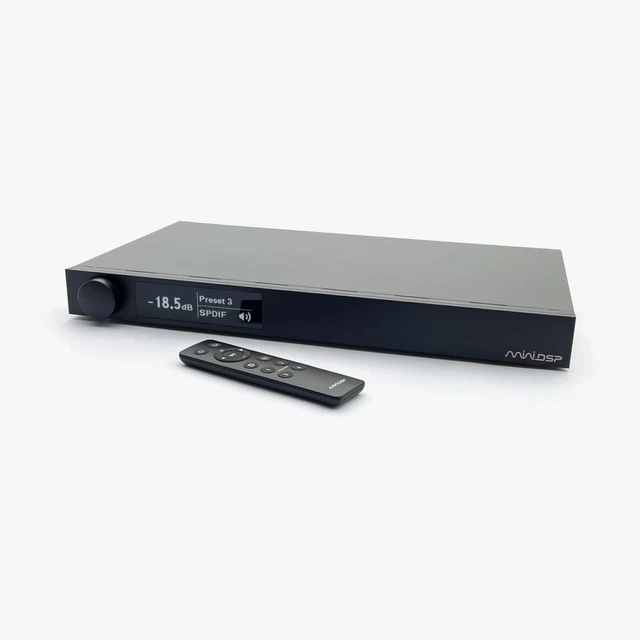 MINIDSP SHD AUDIOPHILE DSP ADC DAC Preamplifier Audio Processor with ...