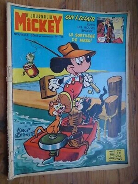 LE JOURNAL DE Mickey hebdomadaire N° 778 EUR 3,00 - PicClick FR