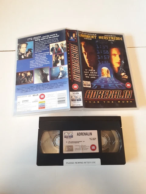 DAGON RARE TIMECODE SAMPLE BIG BOX EX RENTAL VHS video cassette UK HP ...