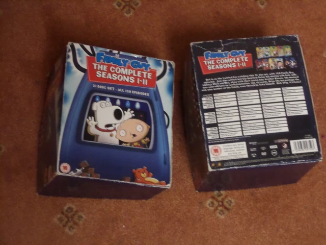 FAMILY GUY DVD Box Set Complete Seasons 1 To 11 Vgc £12.00 - PicClick UK
