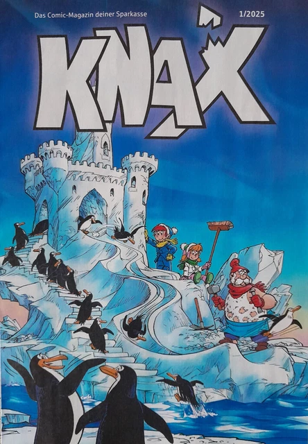KNAX HEFT COMIC-MAGAZIN Sparkasse 1/2025 - NEU und ungelesen EUR 3,50 - PicClick DE