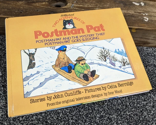 VINTAGE CHILDREN'S POSTMAN Pat and the Mystery Thief / Postman Pat Goes ...