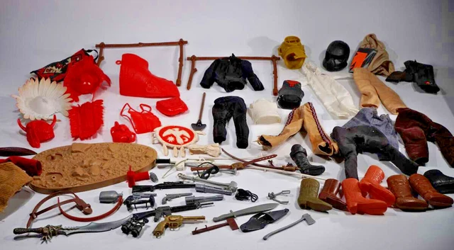 VINTAGE MATTEL BIG Jim, Marx , Gabriel Lone Range, Action Figure ...