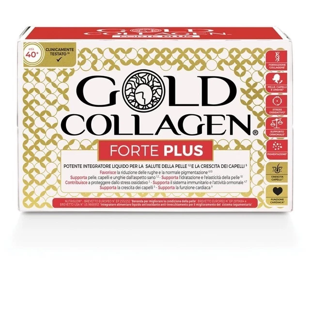 MINERVA RESEARCH GOLD collagene forte plus - collagen supplement 10 ...