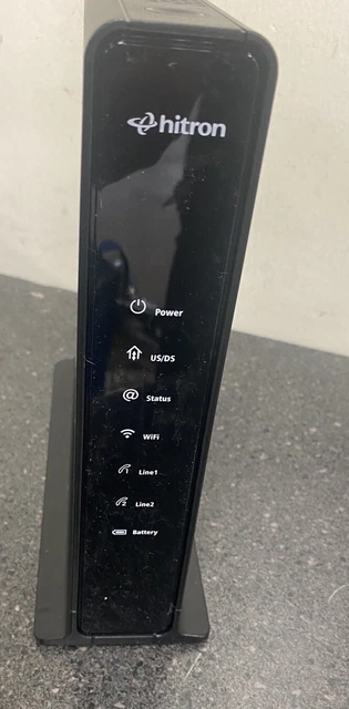 HITRON DOCSIS3.0 CABLE Modem Wifi Router Gateway CGNV with Power ...