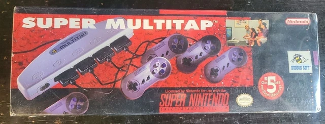 VINTAGE 1993 SUPER Multitap Super Nintendo SNES Brand New Factory ...