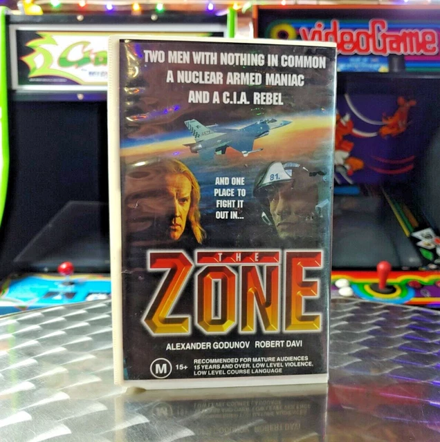 THE ZONE + Truman VHS - Vintage Video Store Display Dealer Preview $14. ...